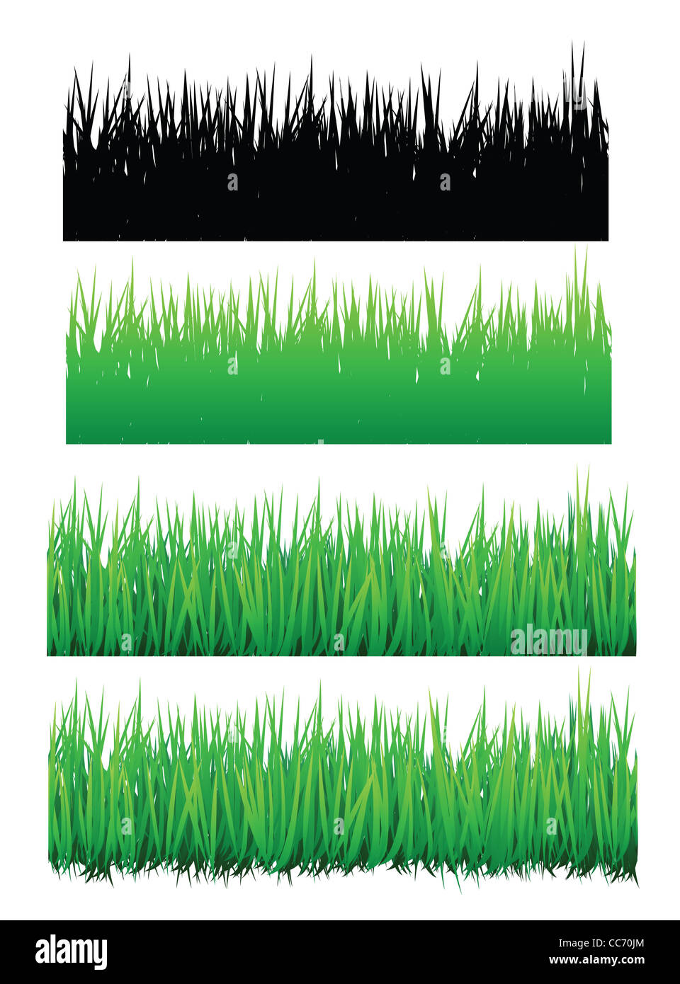 grass vector, with seamless edge. For border, background, natures theme ... grass vector, with seamless edge. For border, background, natures theme ...
