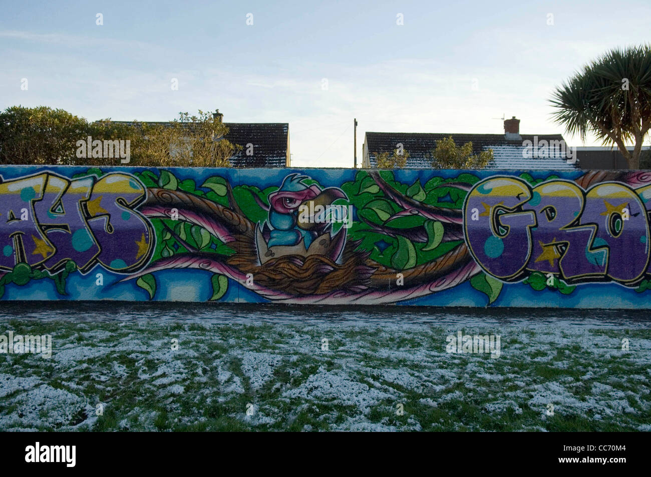 Playground graffiti hi-res stock photography and images - Alamy