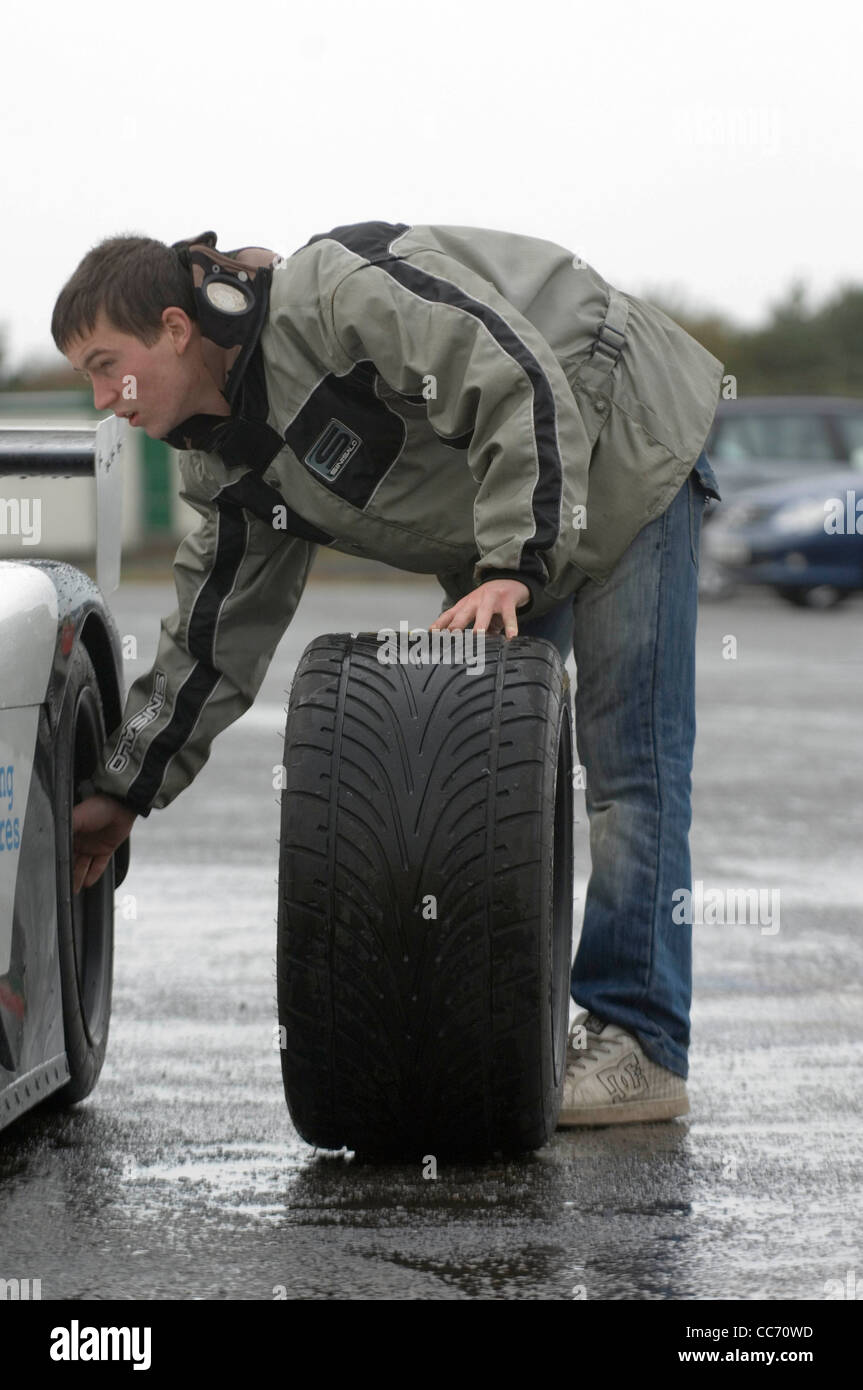 Race car wheel hi-res stock photography and images - Alamy