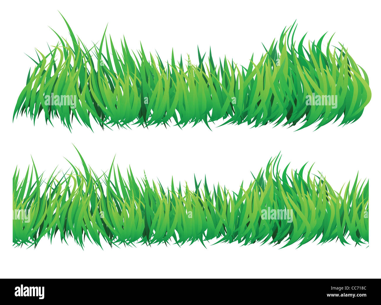seamless natural looking grass vector illustrations like wind blowing ...