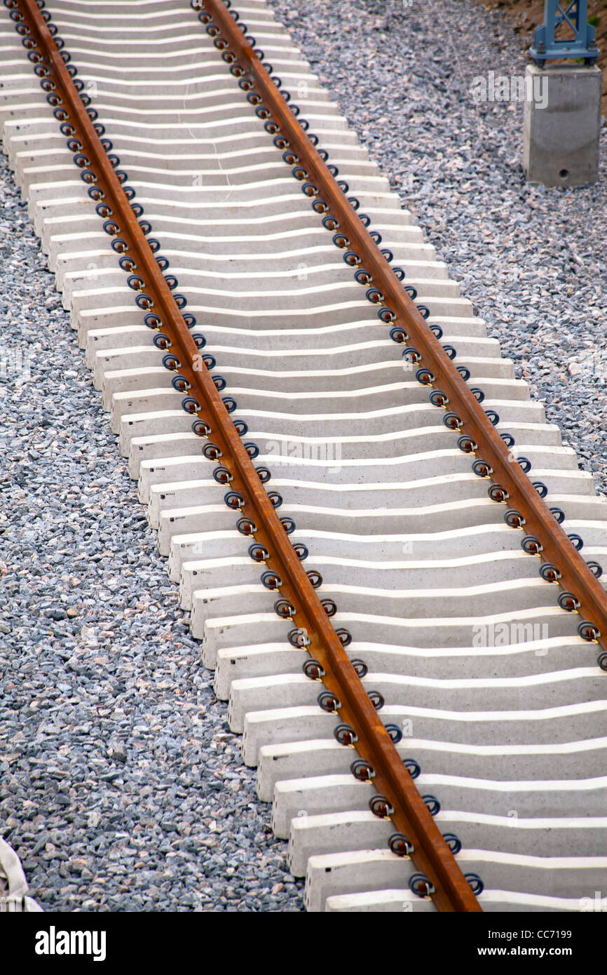 Industrial railroad track hi-res stock photography and images - Alamy