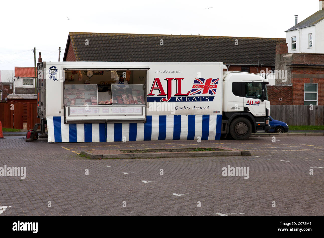 Butcher truck hi-res stock photography and images - Alamy