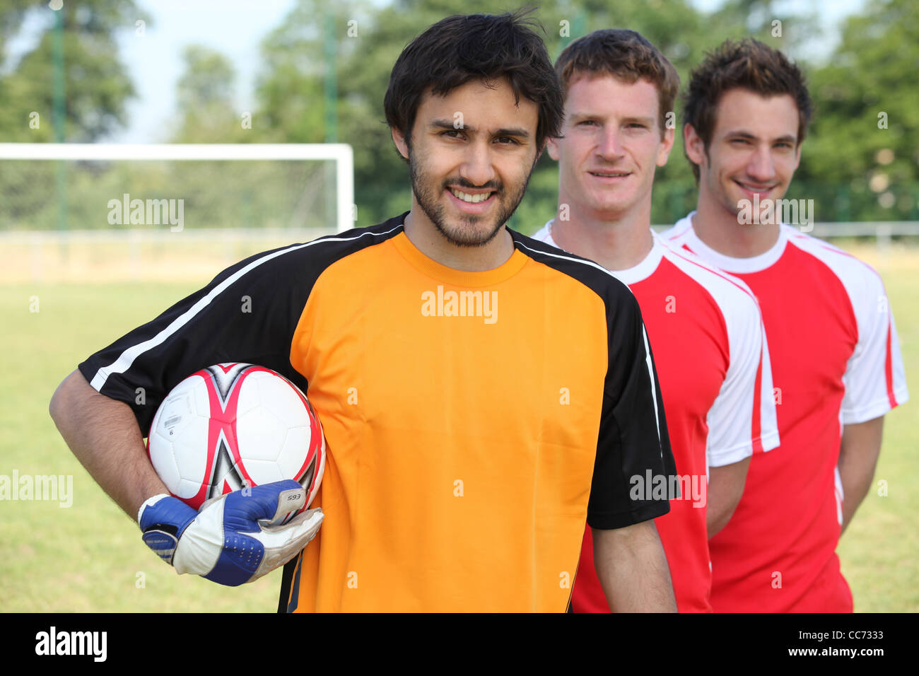 Football hands behind back hi-res stock photography and images - Alamy