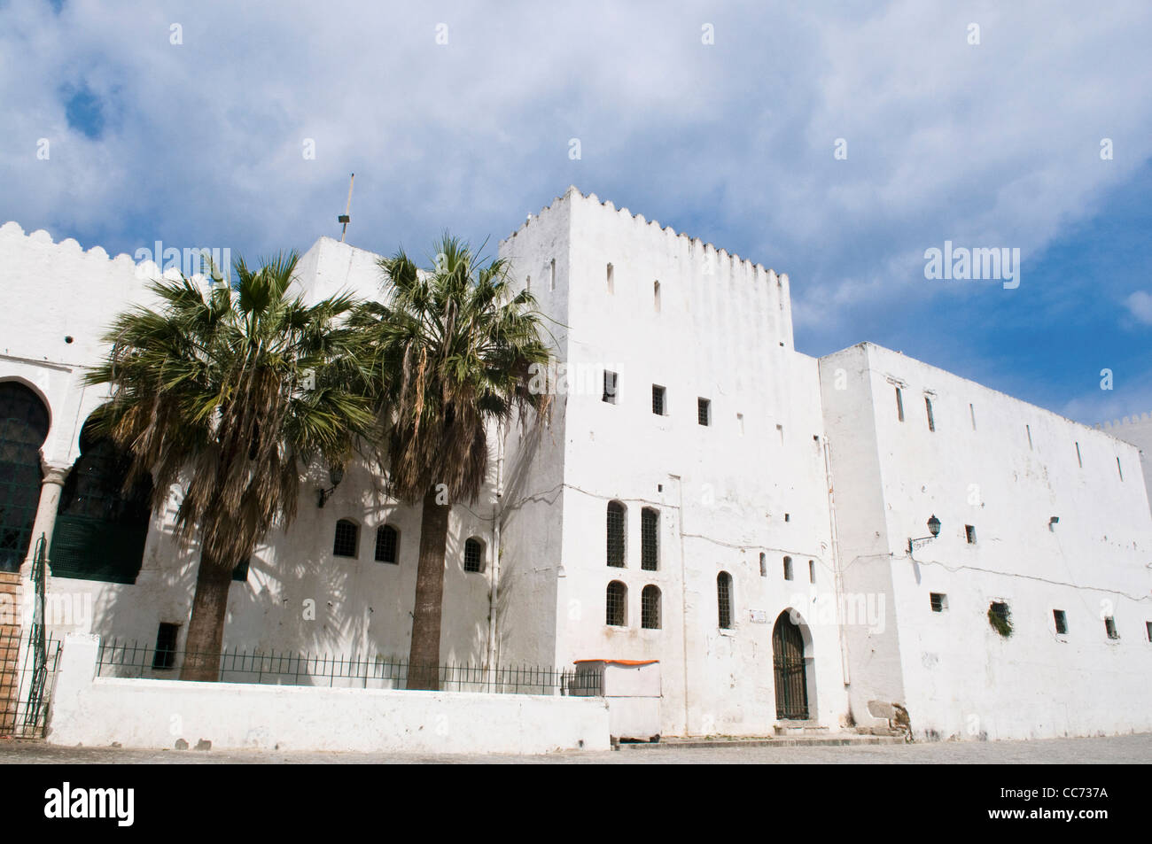 Place de la Kasbah and the former prison,Tangier, Morocco, North Africa ...