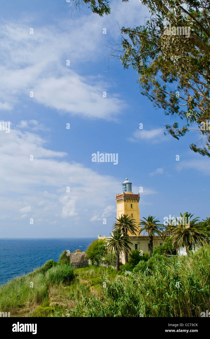 Lighthouse of Cap Spartel ,Tangier, Morocco, North Africa Stock Photo ...