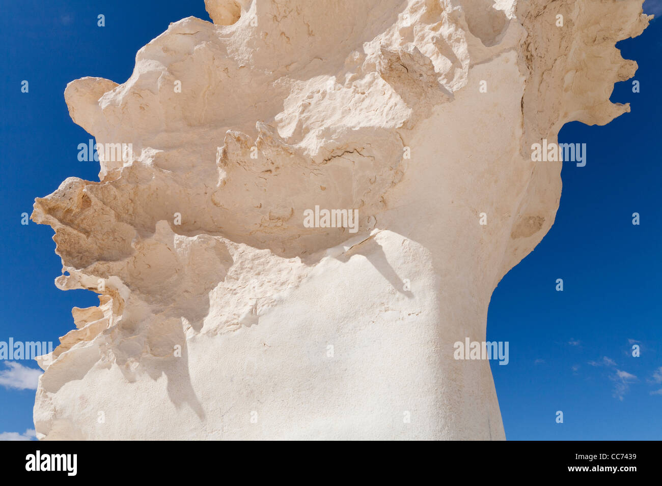 Inselberg the white desert surrounds the oasis of farafra hi-res stock ...