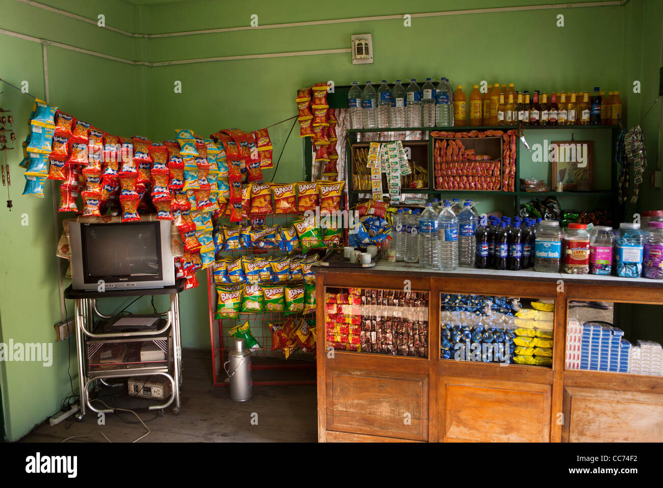 Rural indian village shop hi-res stock photography and images - Alamy