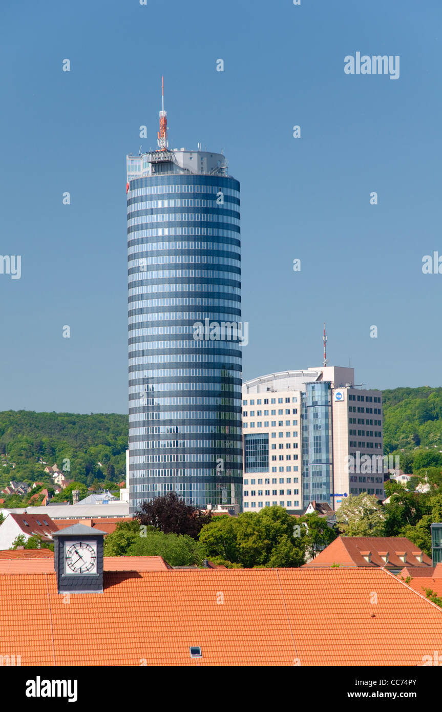 Jentower, Jena, Thuringia, Germany, Europe Stock Photo - Alamy