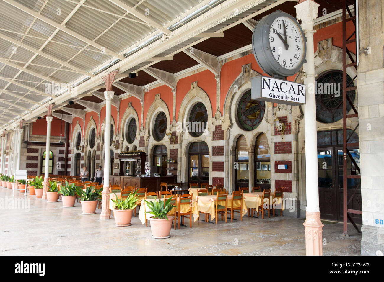 Istanbul, Turkey. Istanbul train station Stock Photo - Alamy