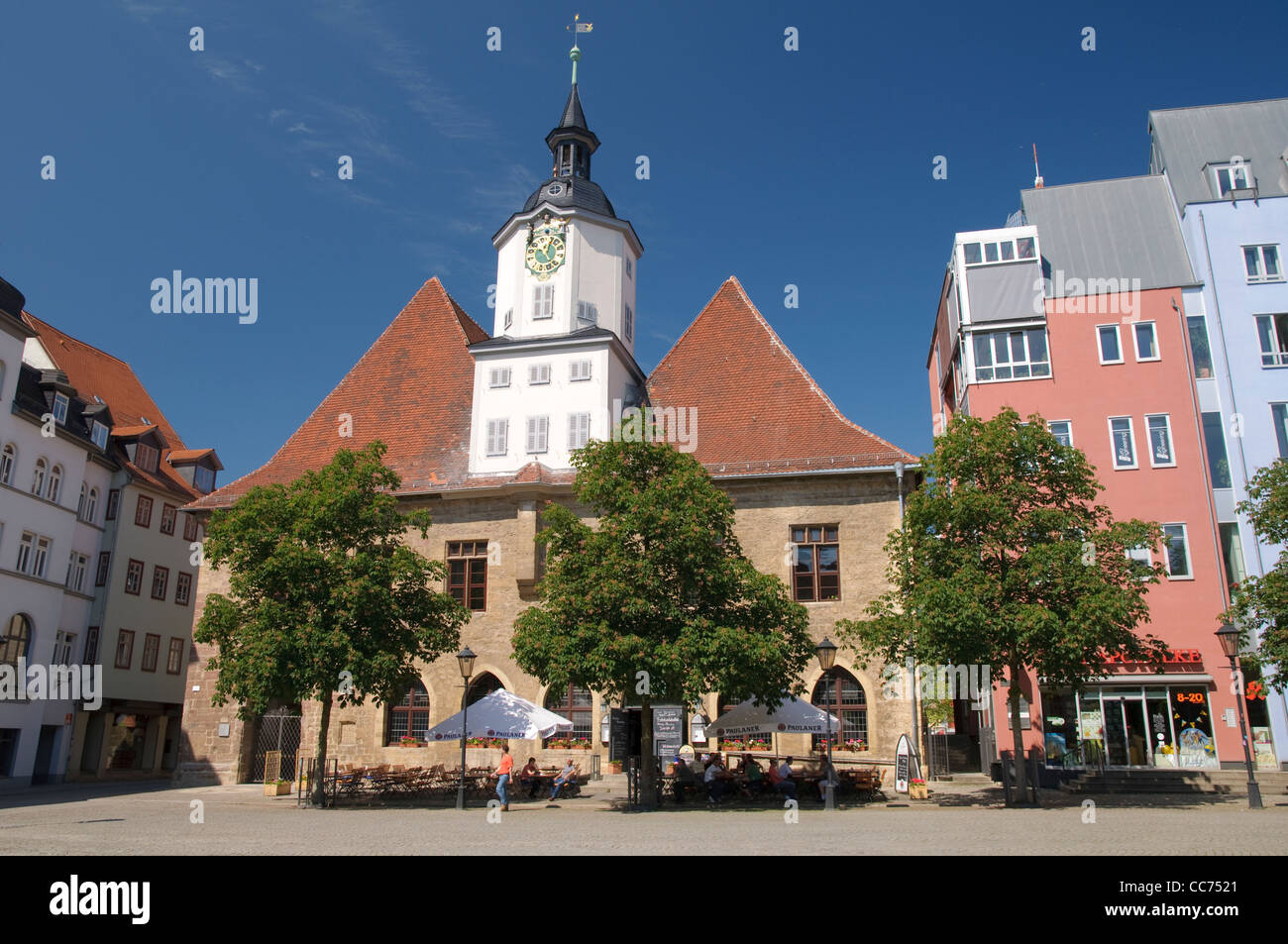 City hall, Jena, Thuringia, Germany, Europe Stock Photo - Alamy
