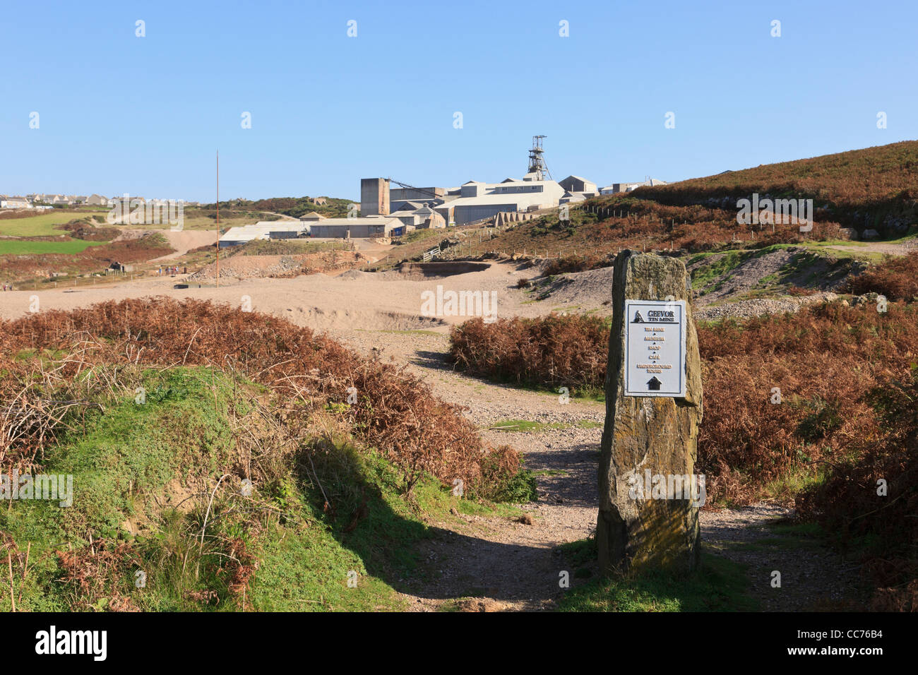Geevor tin mine pendeen hi-res stock photography and images - Alamy