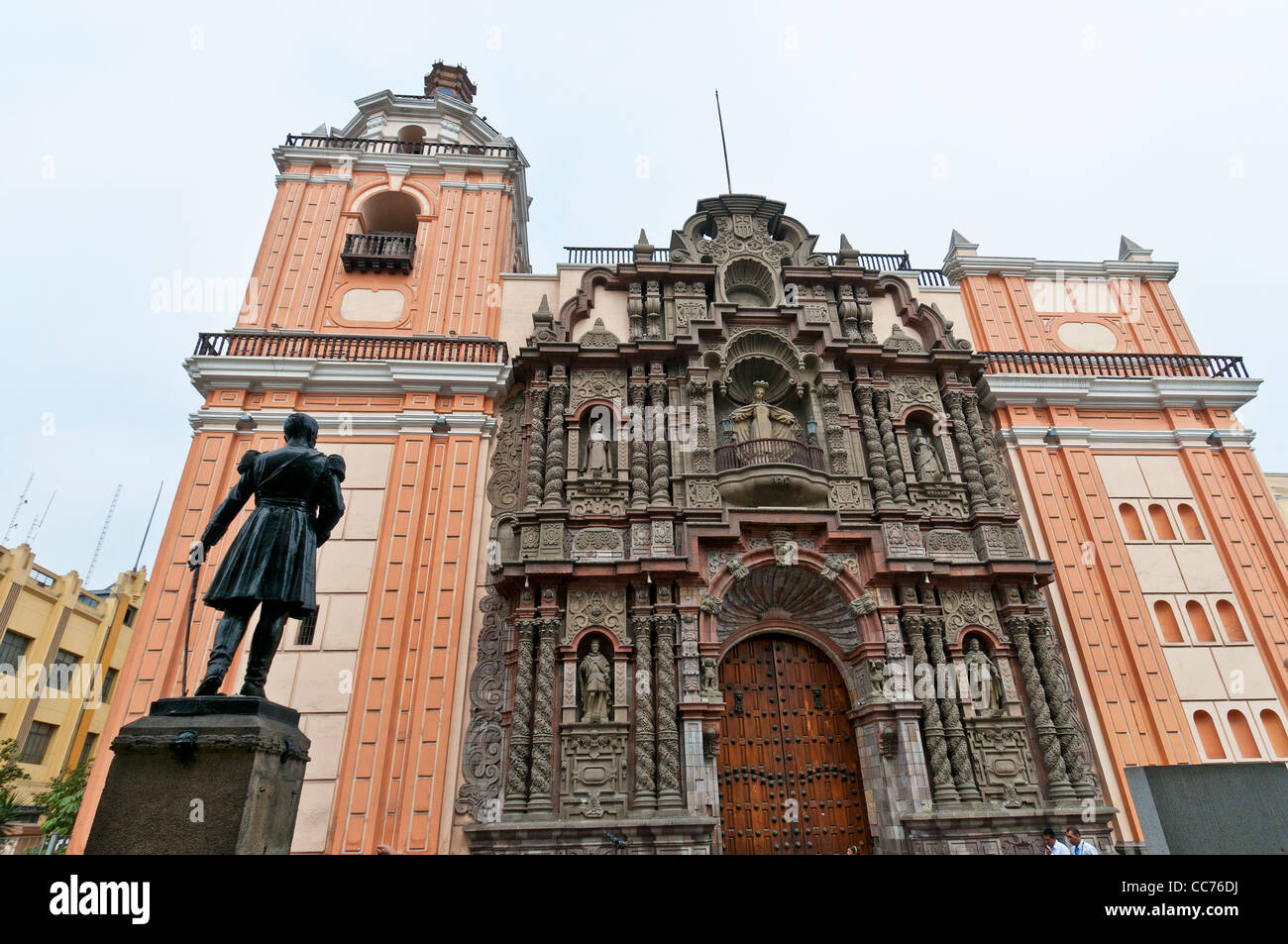 Lima, Peru. Basílica de Nuestra Señora de la Merced Stock Photo - Alamy