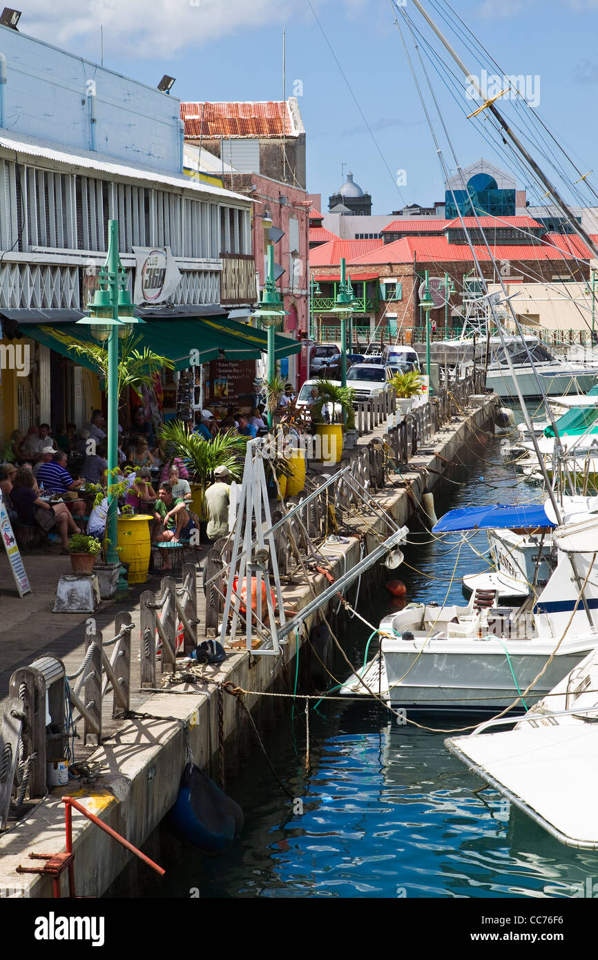 Constitution River, Careenage Bridgetown, Barbados Stock Photo - Alamy