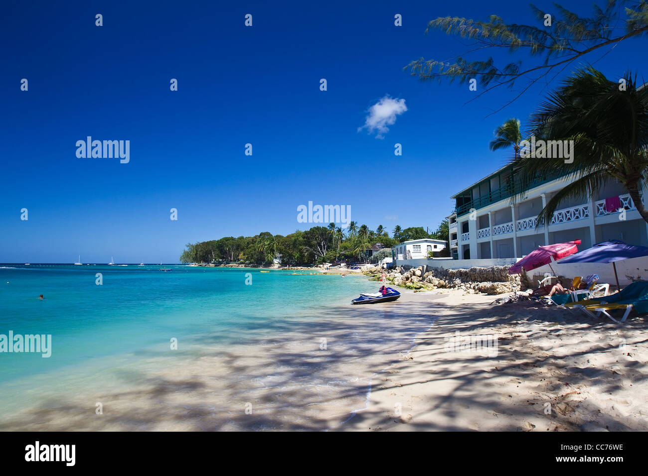 Discovery Bay Hotel St James, West coast, Barbados, Caribbean, West ...