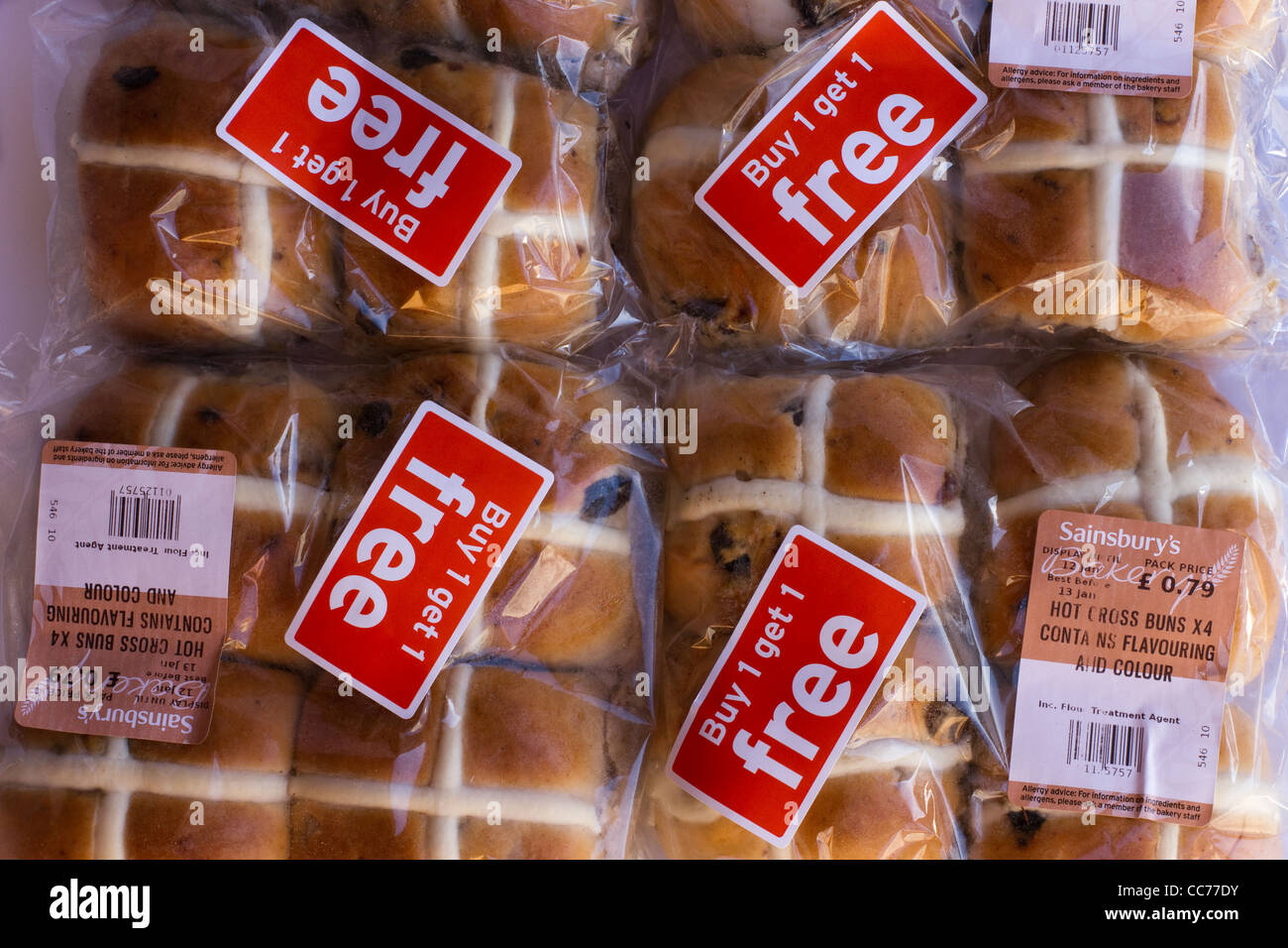 Supermarket bakery buy one get one free hi-res stock photography and ...