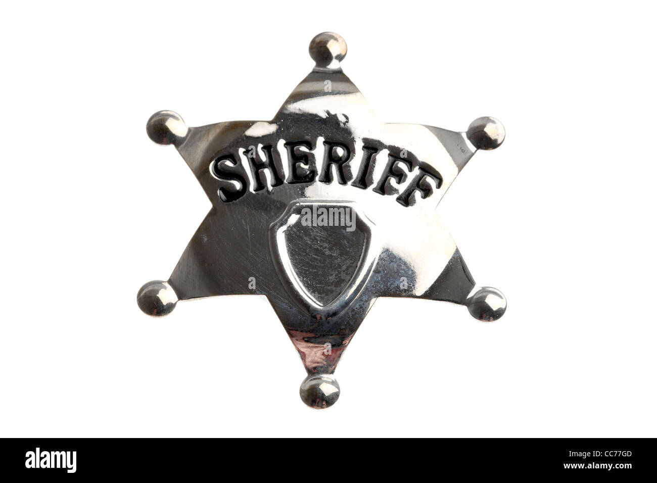 Star police symbol Cut Out Stock Images & Pictures - Alamy