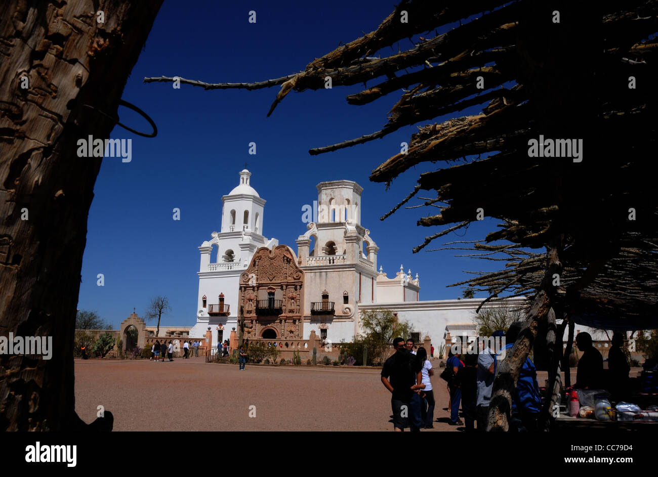 27th Annual Wa:k Pow Wow, a Native American event, at San Xavier ...
