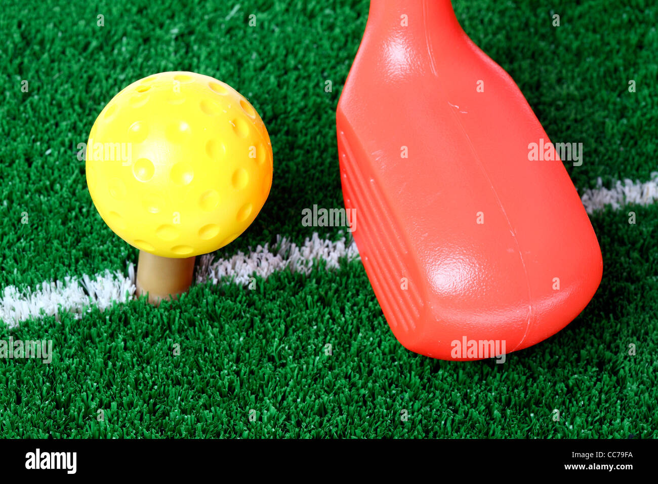 Golf equipment for kids. Golf toys. Ball, driver, clubs, iron, woods ...