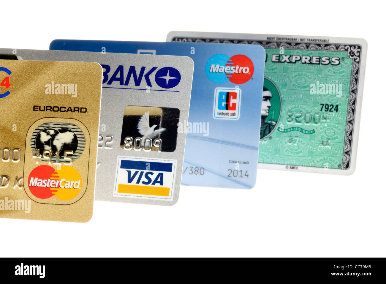 Different credit cards Stock Photo - Alamy