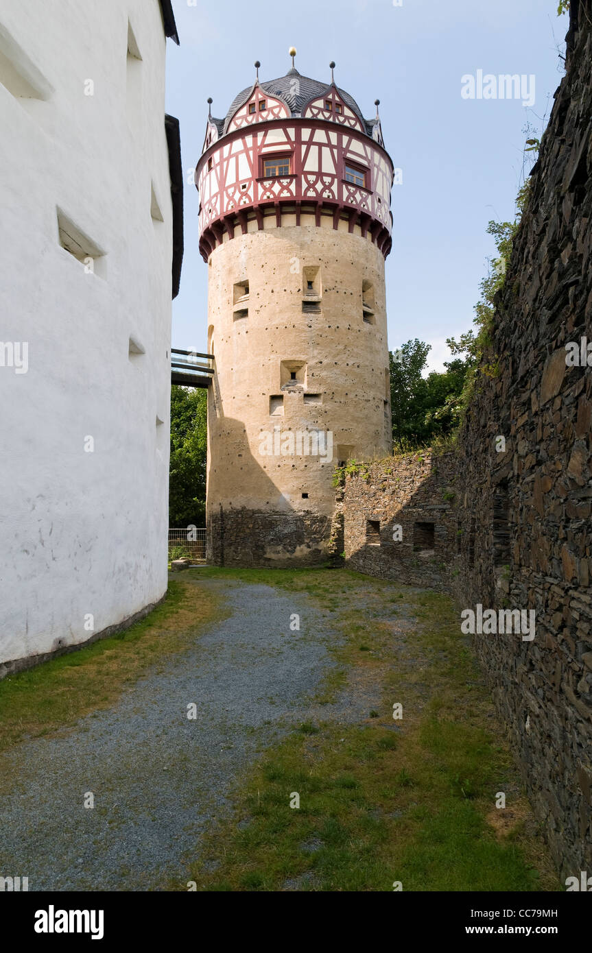 Burgk Castle, Burgk, Thuringia, Germany, Europe Stock Photo - Alamy