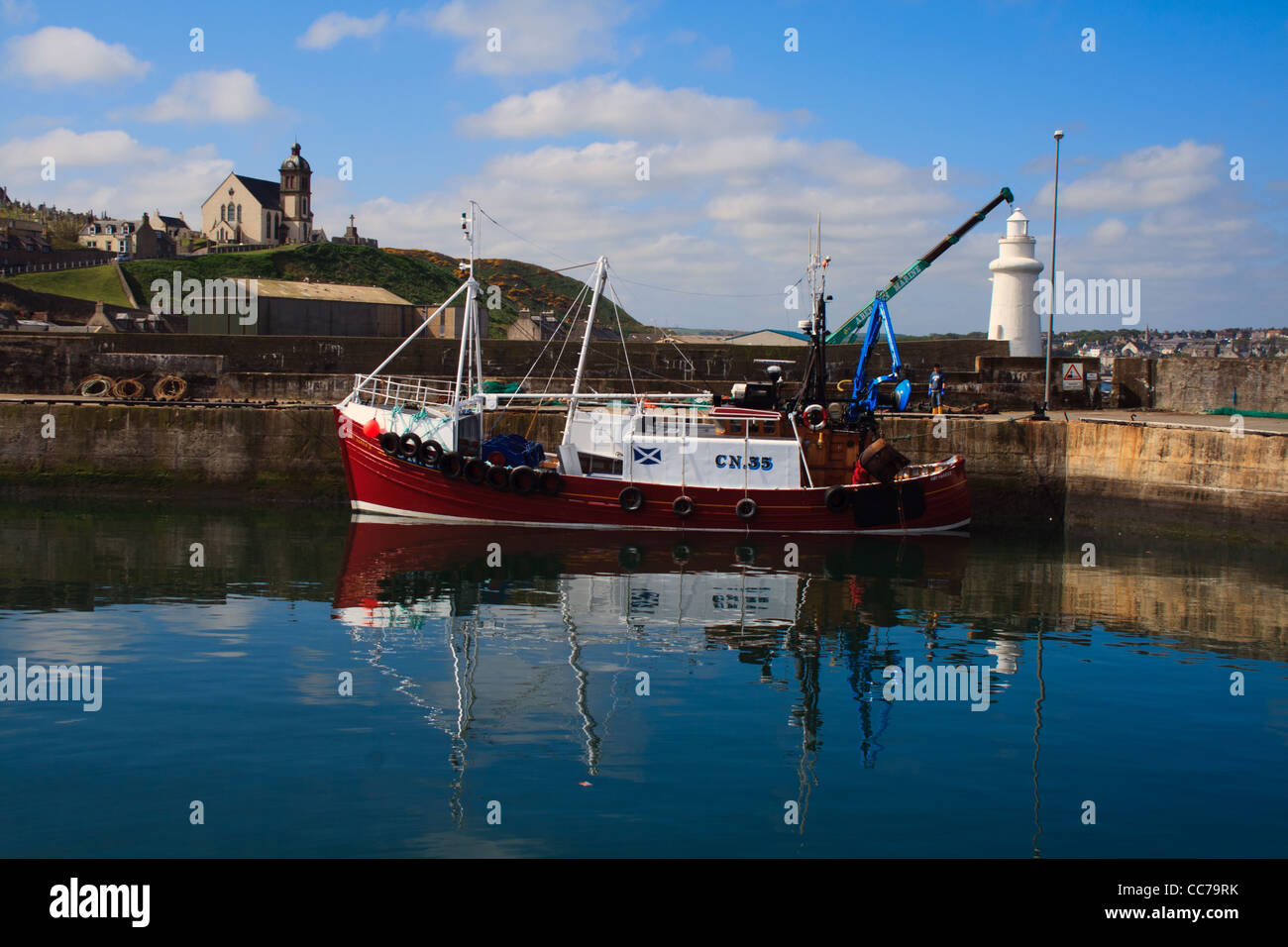 Macduff harbour hi-res stock photography and images - Alamy