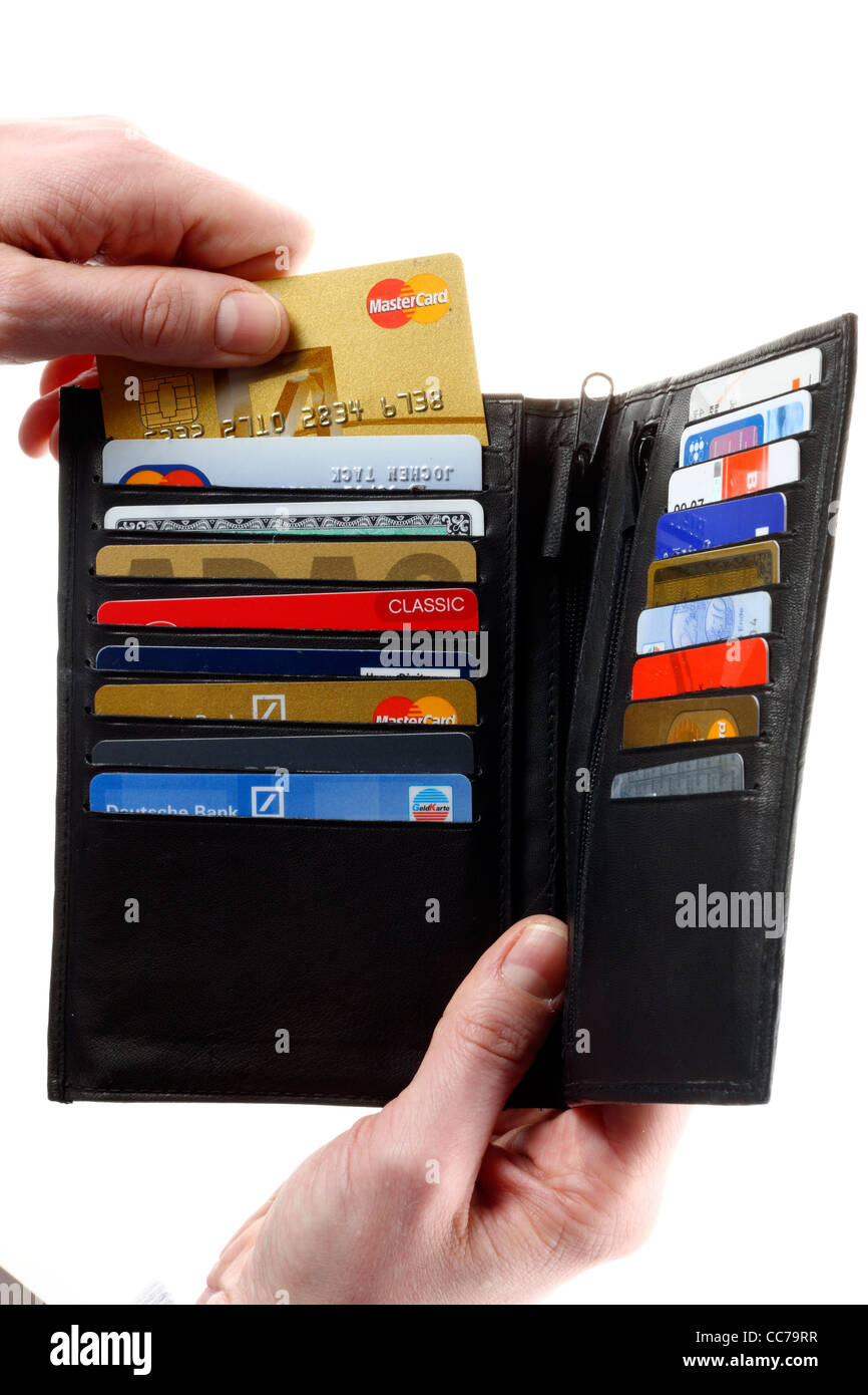 Different credit cards Stock Photo - Alamy