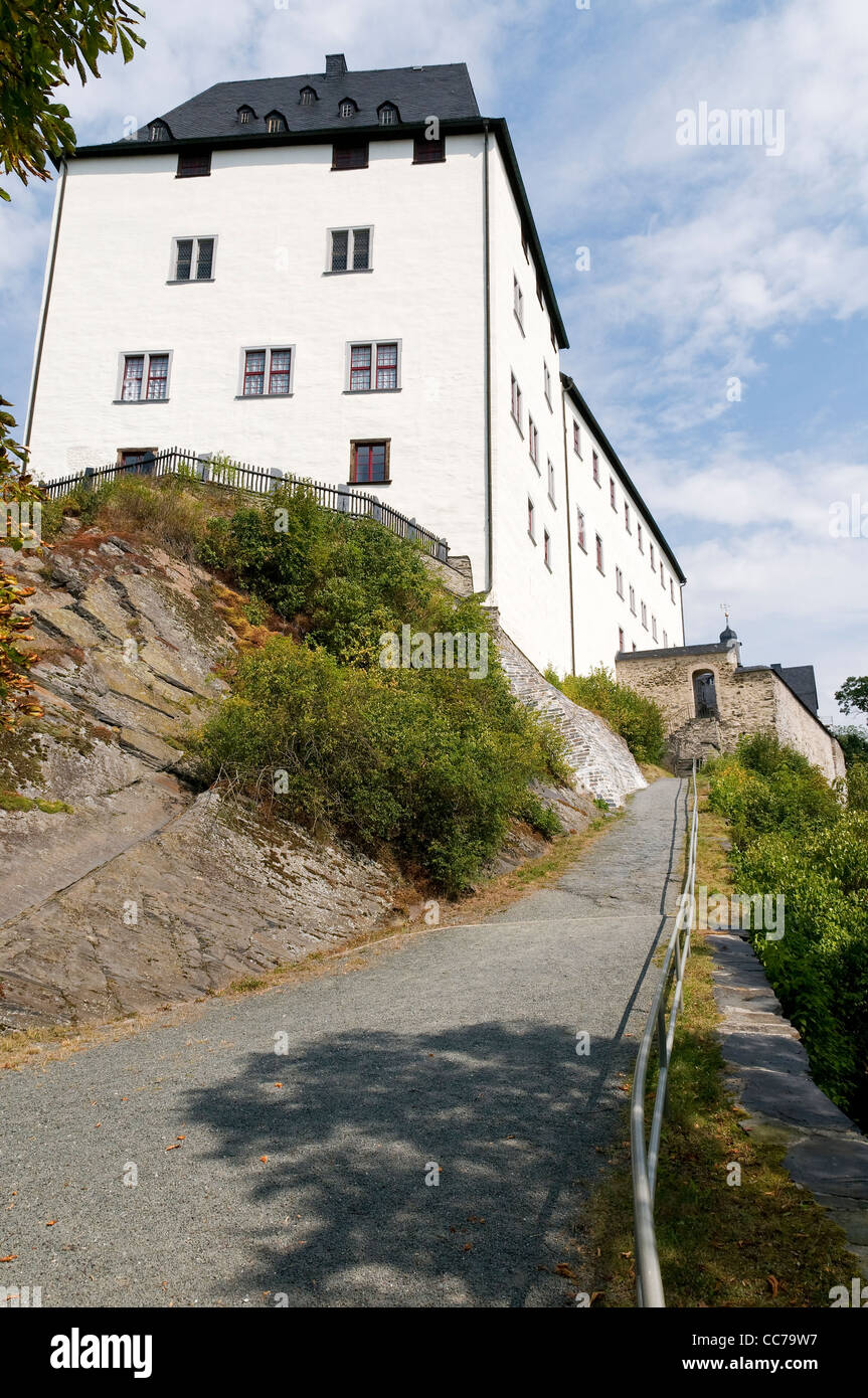 Burgk Castle, Burgk, Thuringia, Germany, Europe Stock Photo - Alamy
