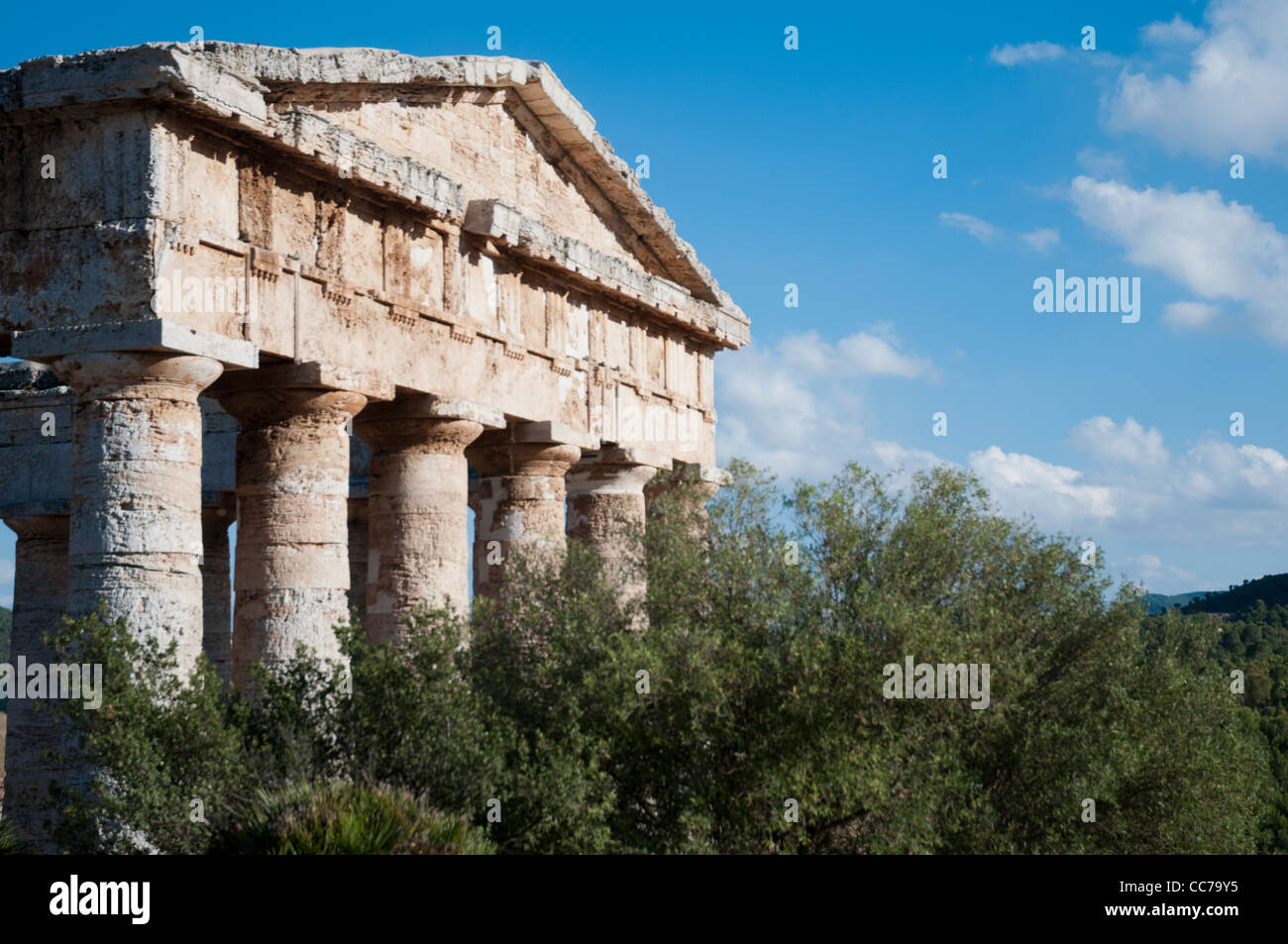 Segesta - Temple Stock Photo - Alamy