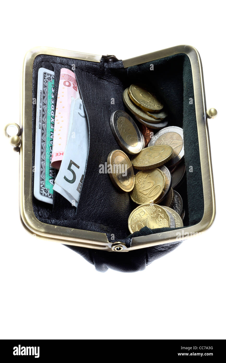 Cashless wallet debit credit Cut Out Stock Images & Pictures - Alamy