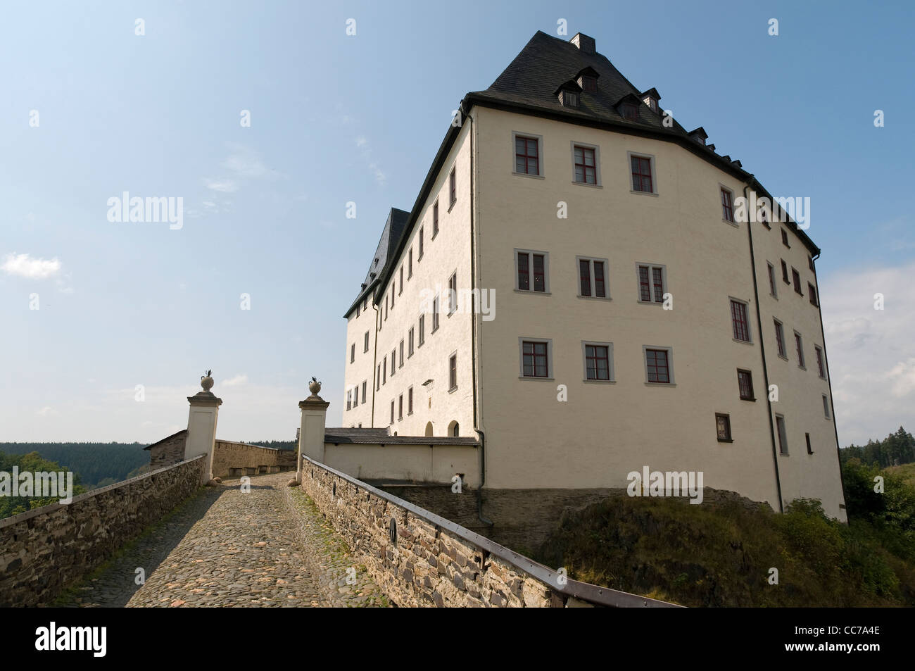 Burgk Castle, Burgk, Thuringia, Germany, Europe Stock Photo - Alamy