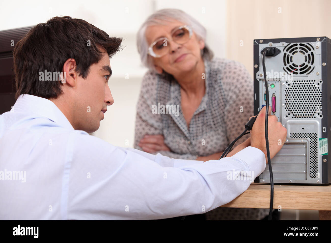 Mainframe computer old hi-res stock photography and images - Alamy