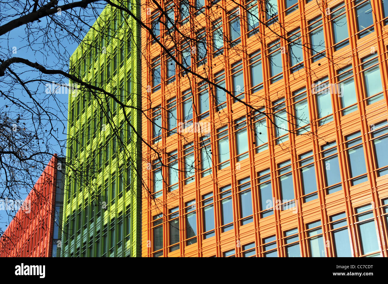 Central St Giles London Renzo Piano architect Stock Photo - Alamy