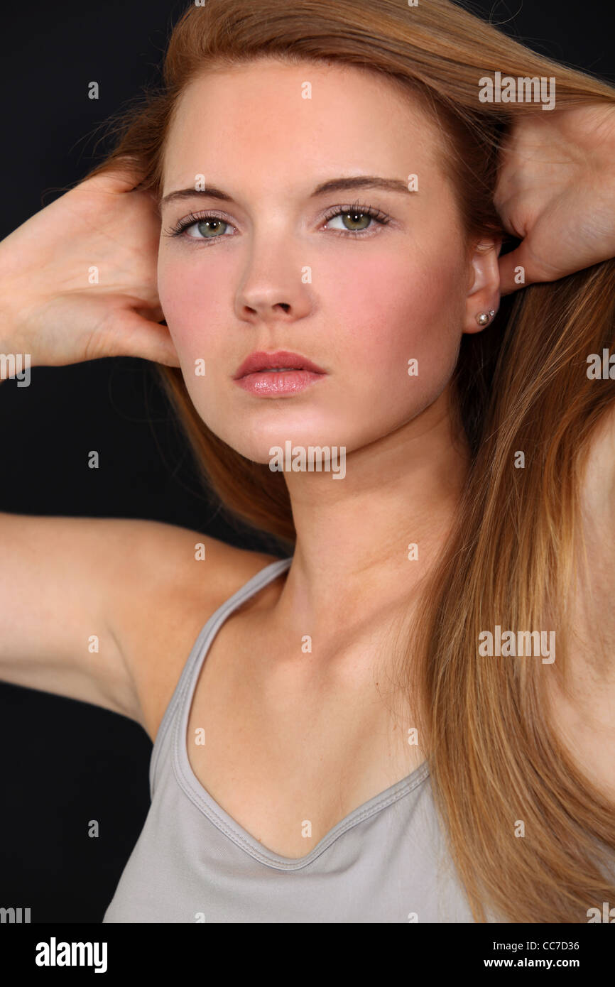 Face Hands Head Composition High Resolution Stock Photography and ...