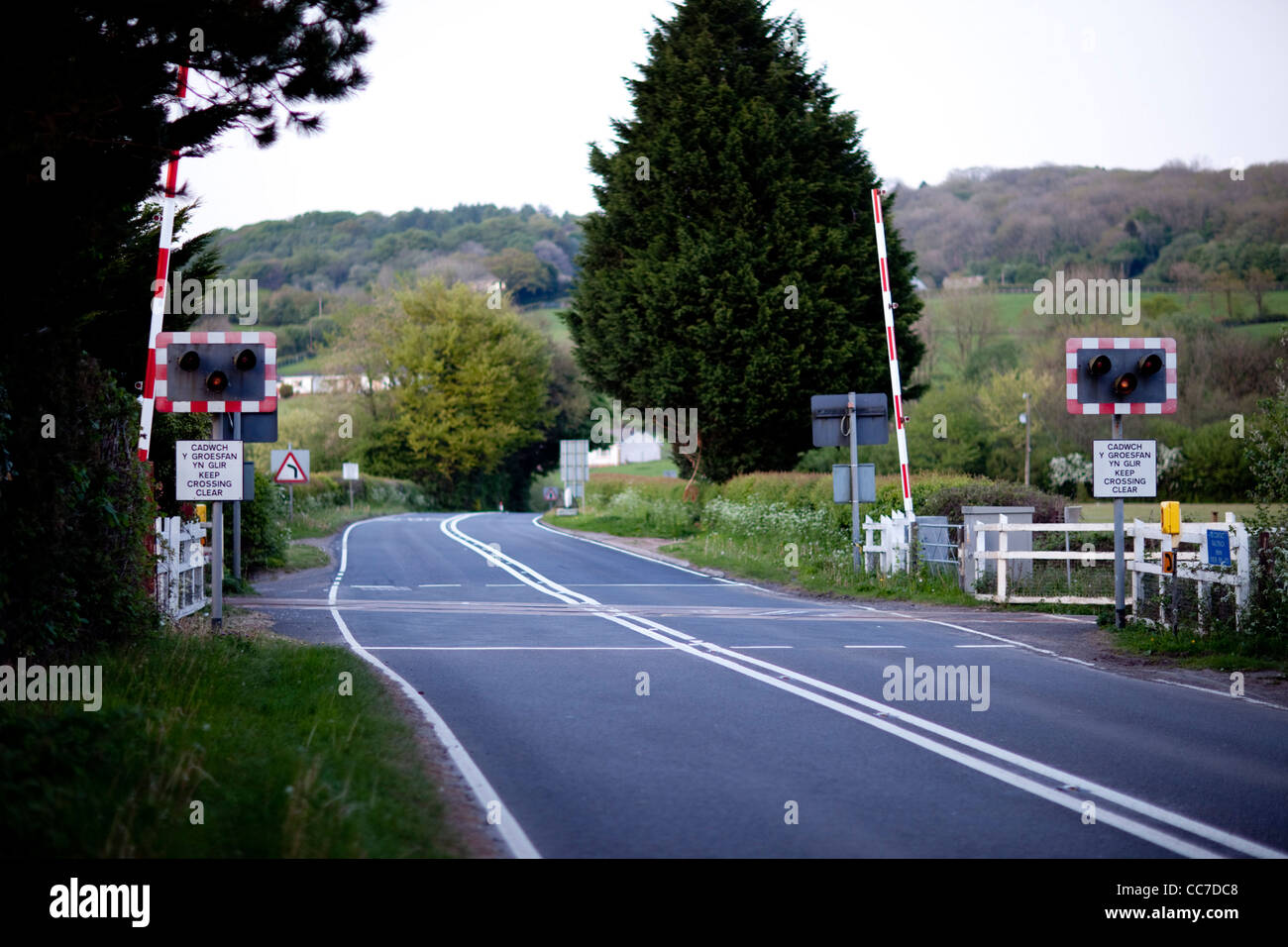 Rail Level Crossing High Resolution Stock Photography and Images - Alamy