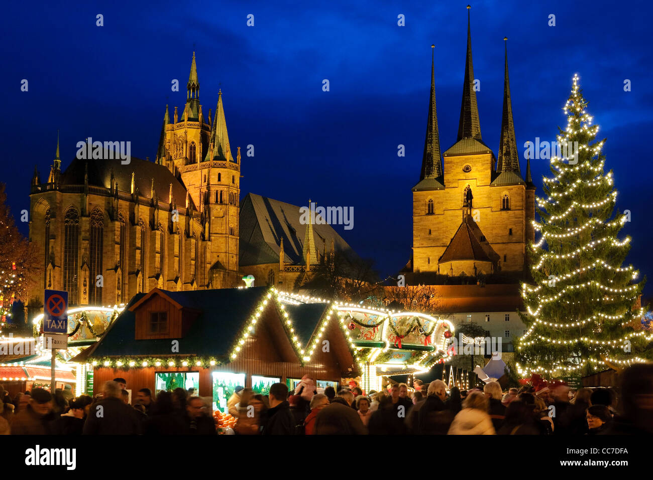 German christmas funfair fairground market hi-res stock photography and ...