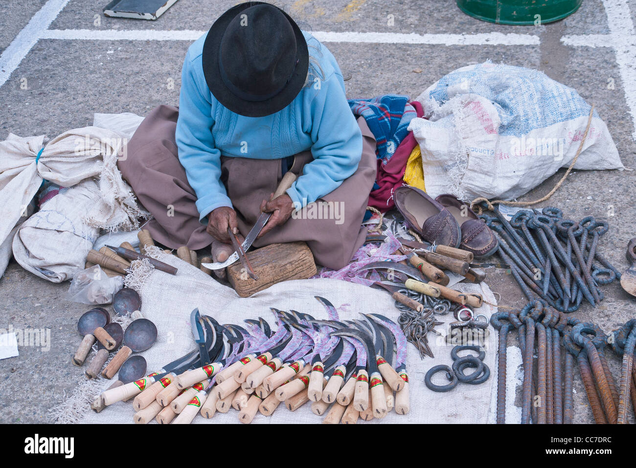 Andean indian lifestyle hi-res stock photography and images - Alamy