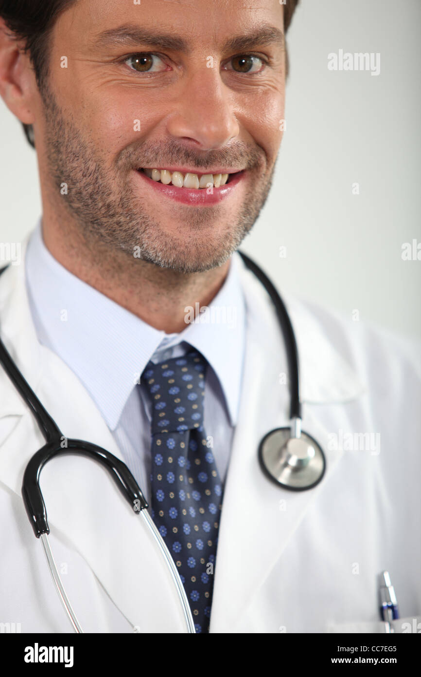 portrait of a doctor Stock Photo - Alamy