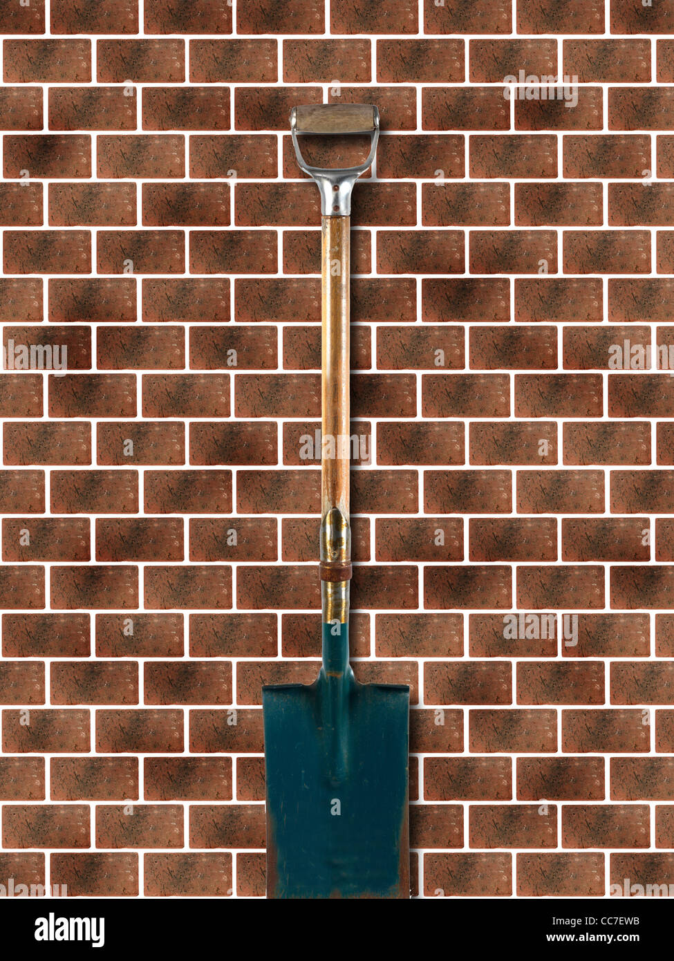 Shovel leaning against wall hi-res stock photography and images - Alamy
