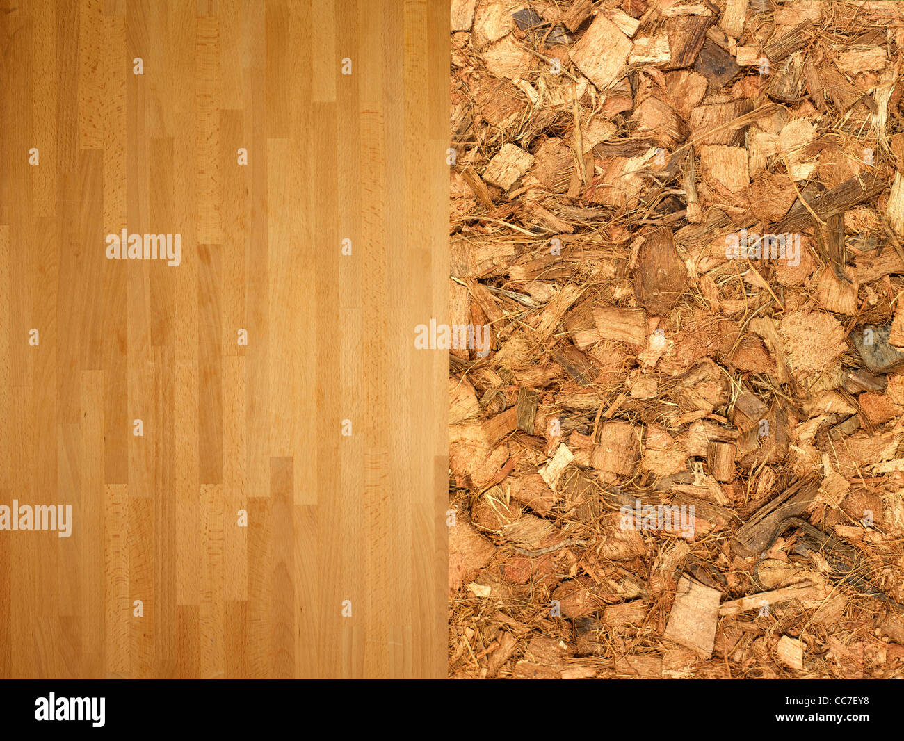 A close up image of wood chip and timber Stock Photo - Alamy