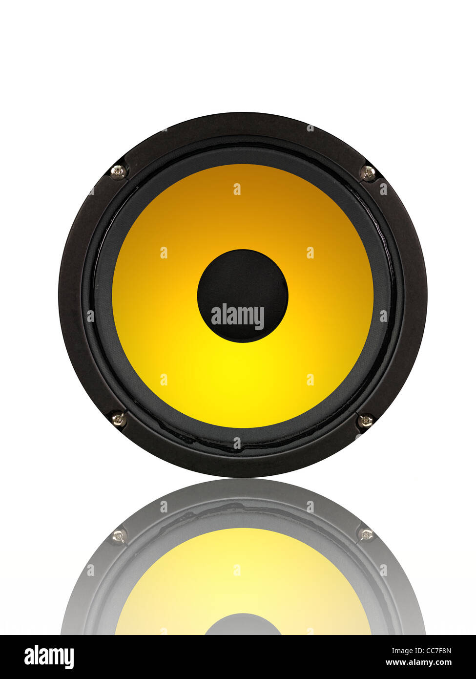 Stero speakers isolated against a solid background Stock Photo - Alamy