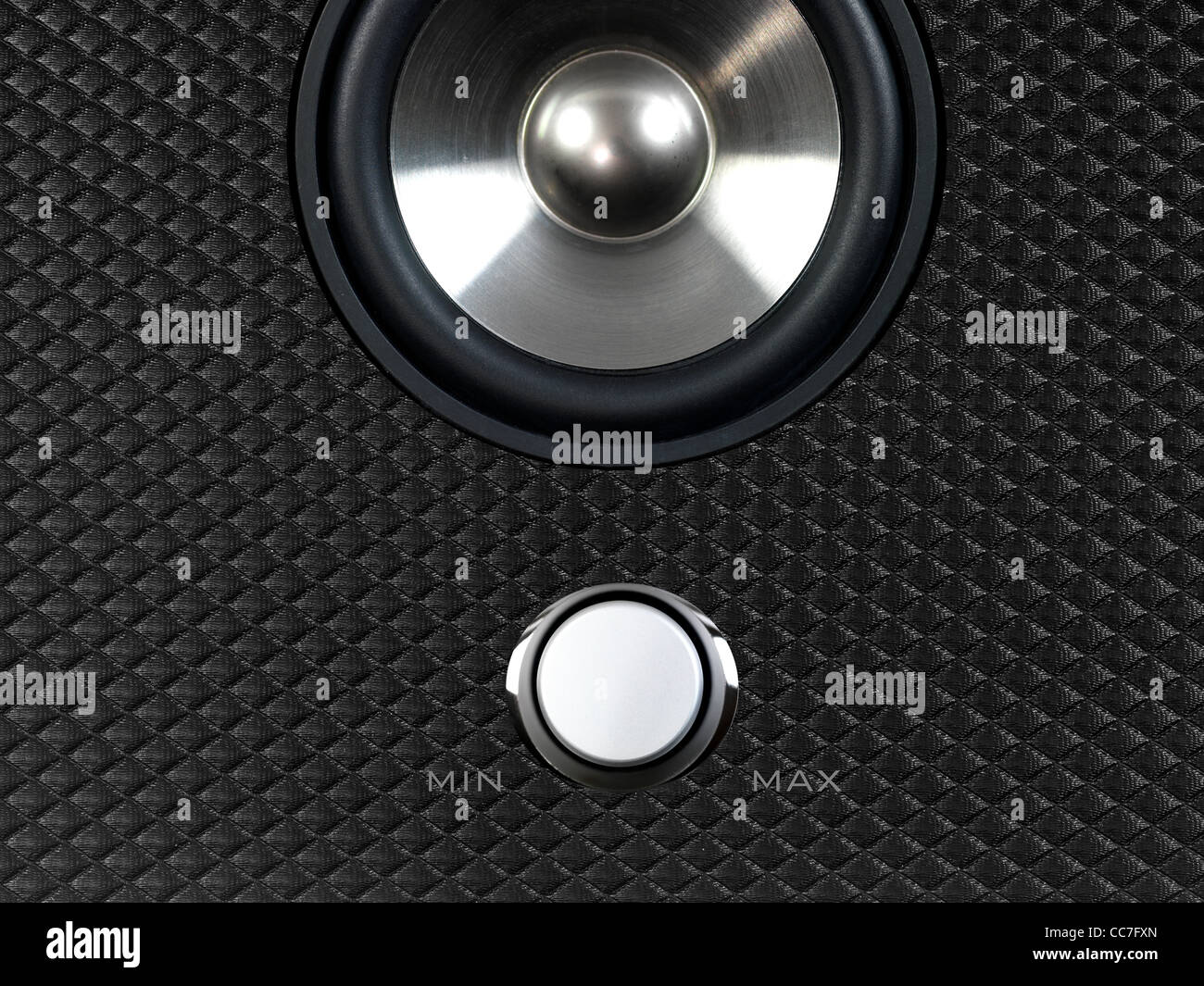 Stero speakers isolated against a solid background Stock Photo - Alamy