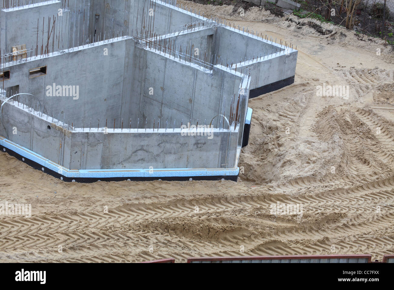 House under construction - outdoor Stock Photo - Alamy