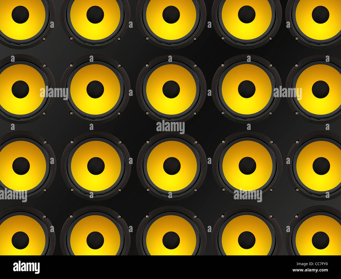Stero speakers isolated against a solid background Stock Photo - Alamy