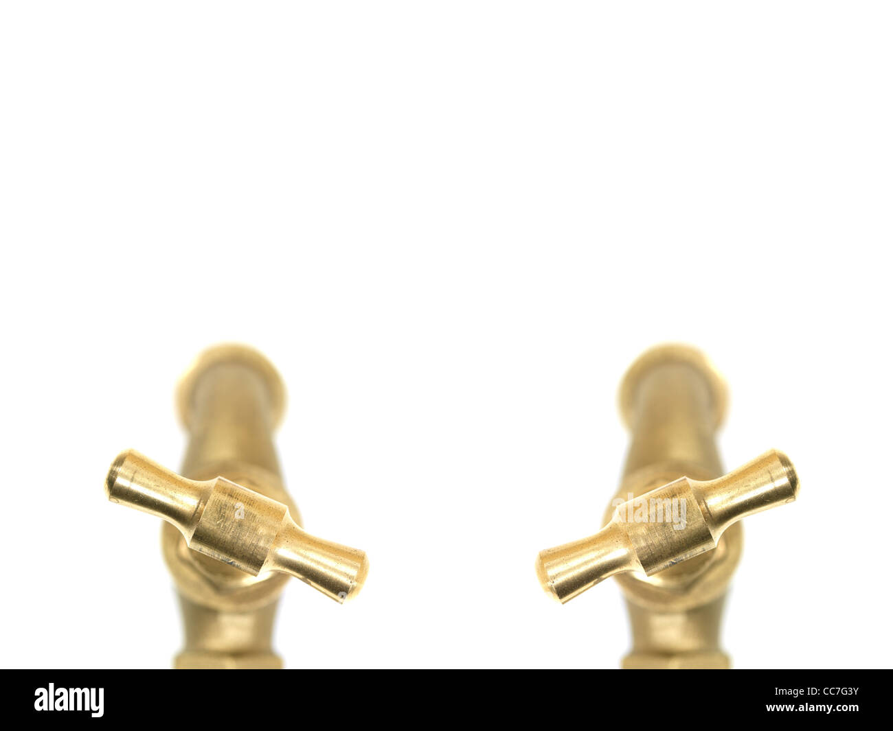 A tap isolated against a white background Stock Photo - Alamy