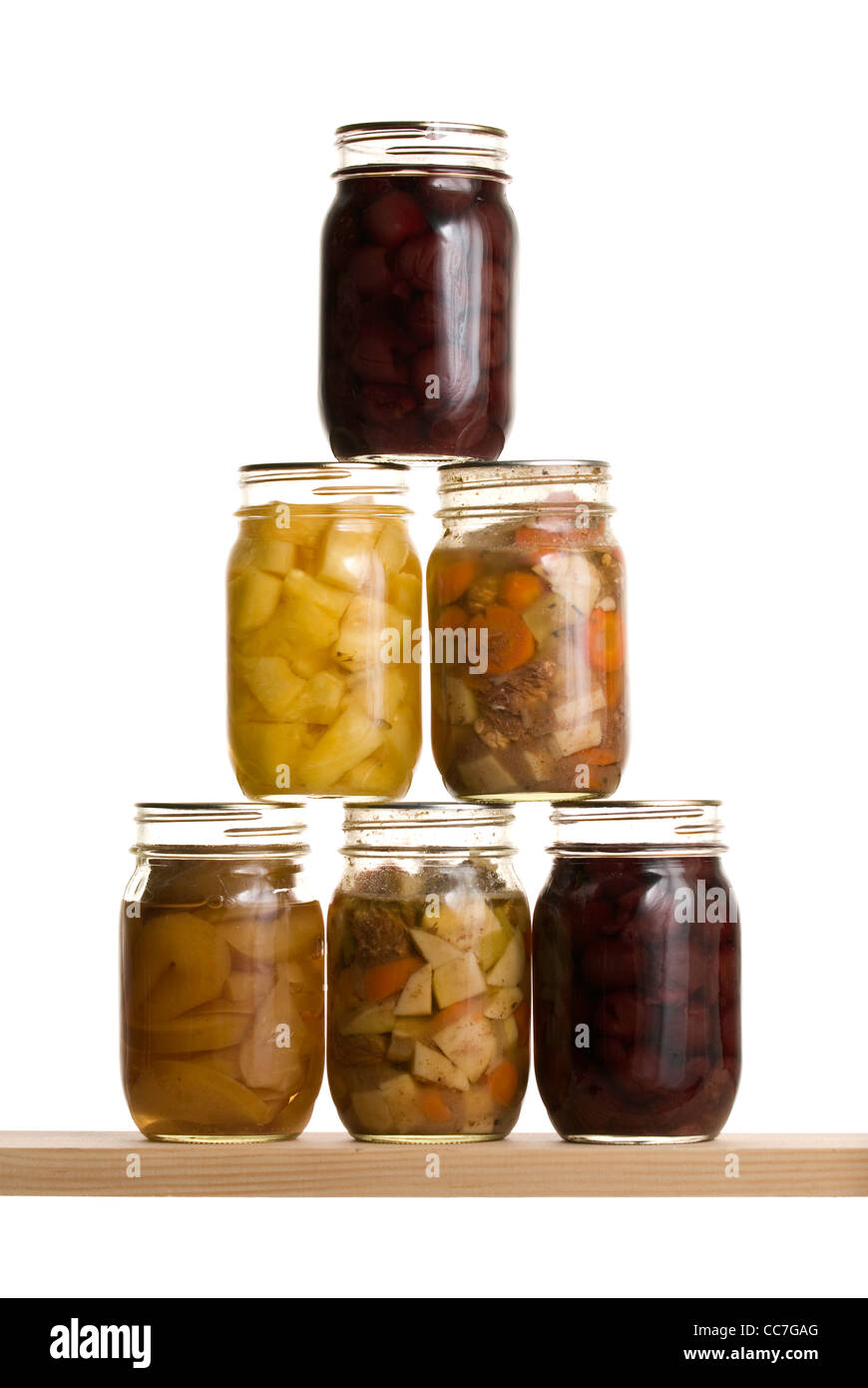 Jars of food Stock Photo - Alamy