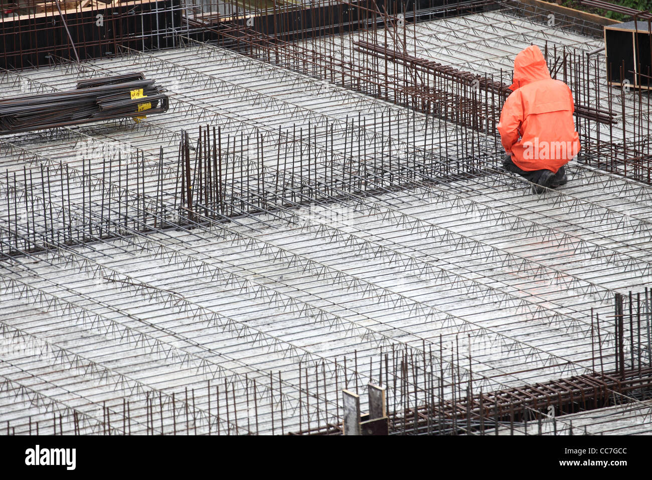 man, worker in construction building Stock Photo - Alamy