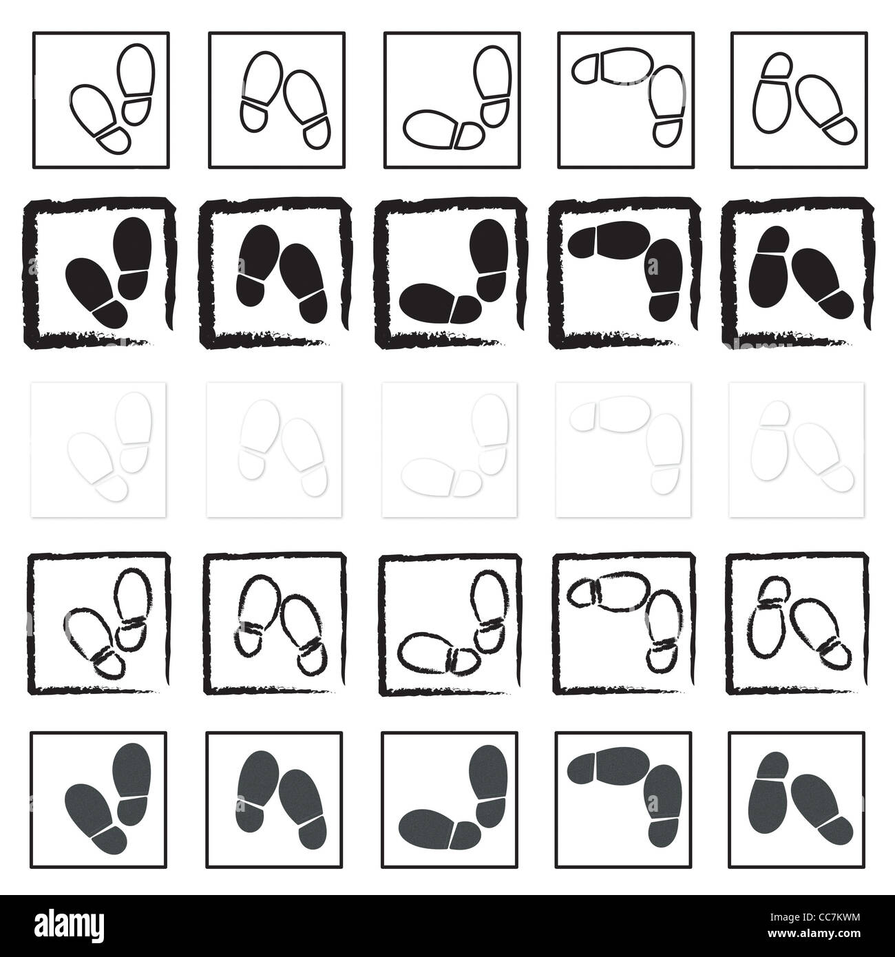 Shoes prints hi-res stock photography and images - Alamy