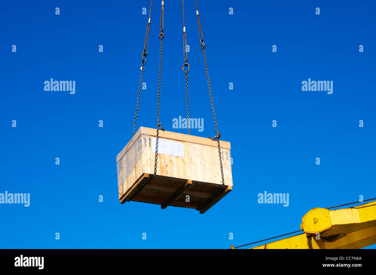 crane development dock iron lift machine machinery Stock Photo - Alamy