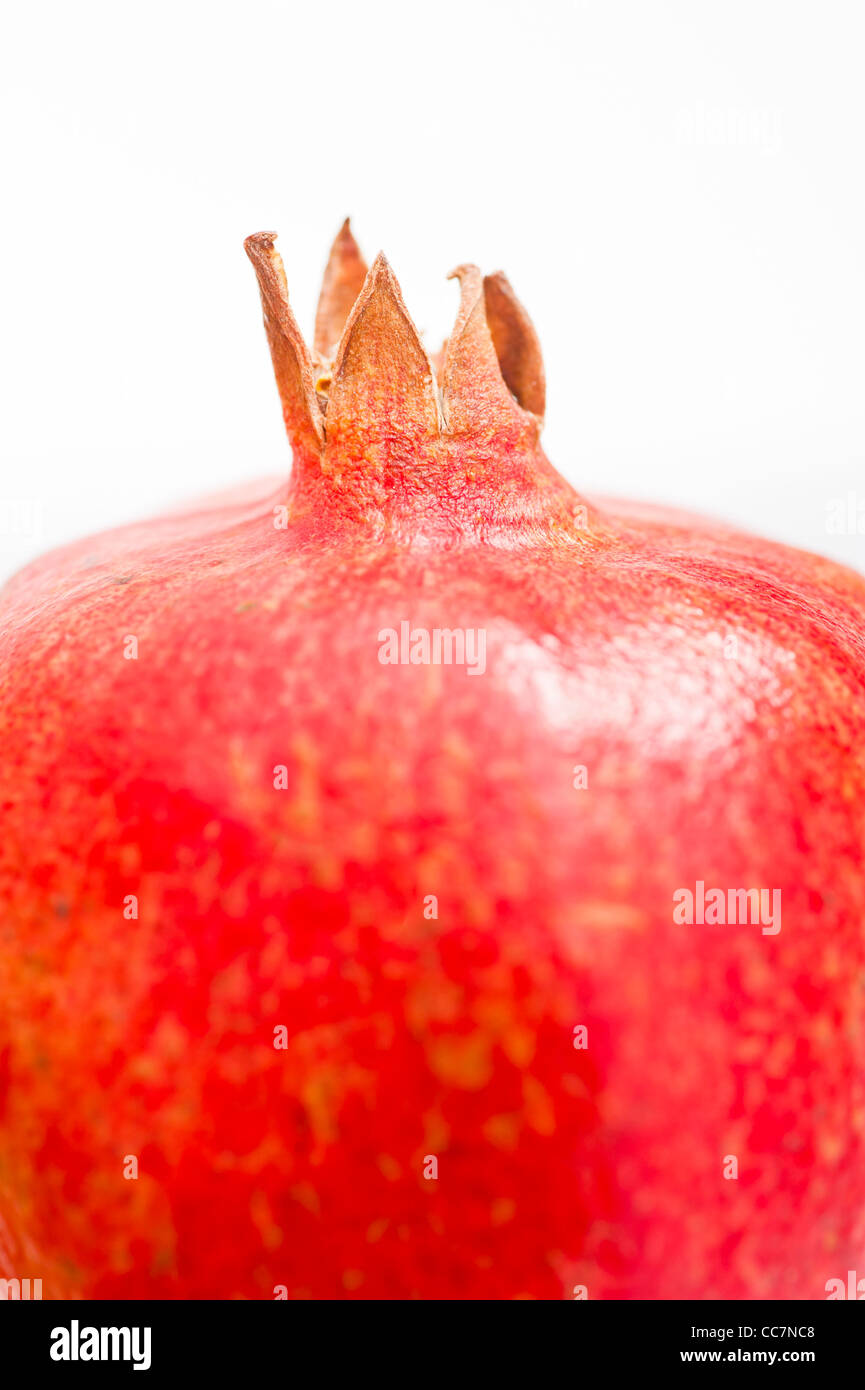 Closeup of Pomegranate Stock Photo - Alamy