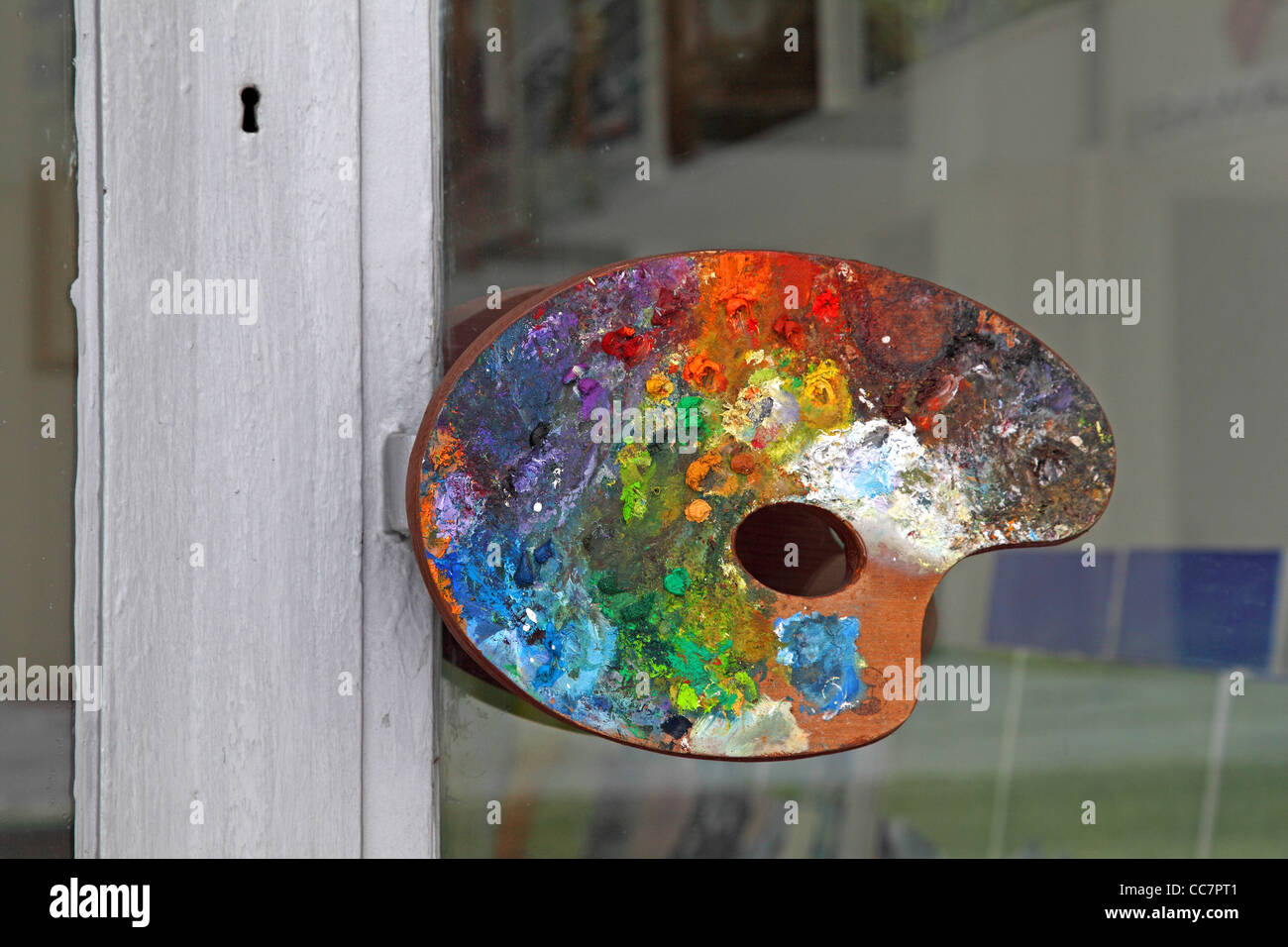 artistic door handle Stock Photo - Alamy